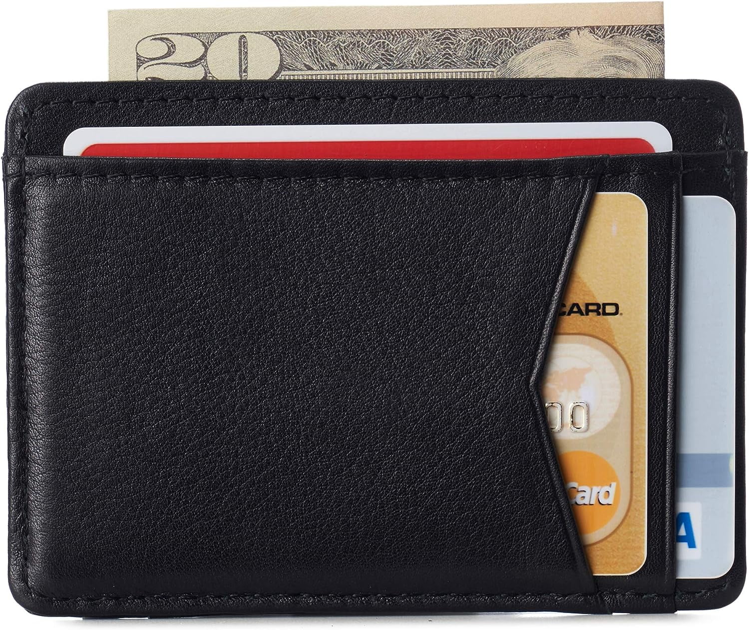 TRAHOO-RFID Minimalist Oliver Front Pocket Wallet For Men Leather Comes ...