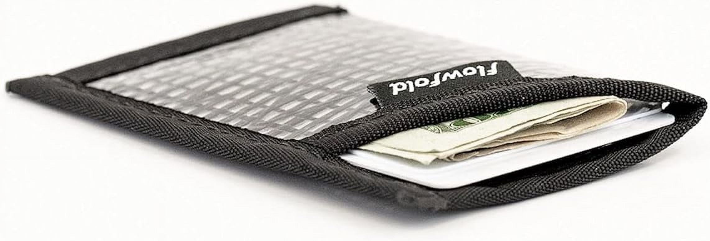 TRAHOO-Recycled Sailcloth Minimalist Card Holder Durable Slim Wallet ...