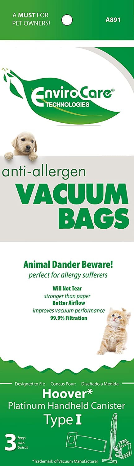 TRAHOO-Replacement Allergen Vacuum Cleaner Dust Bags made to fit Hoover ...