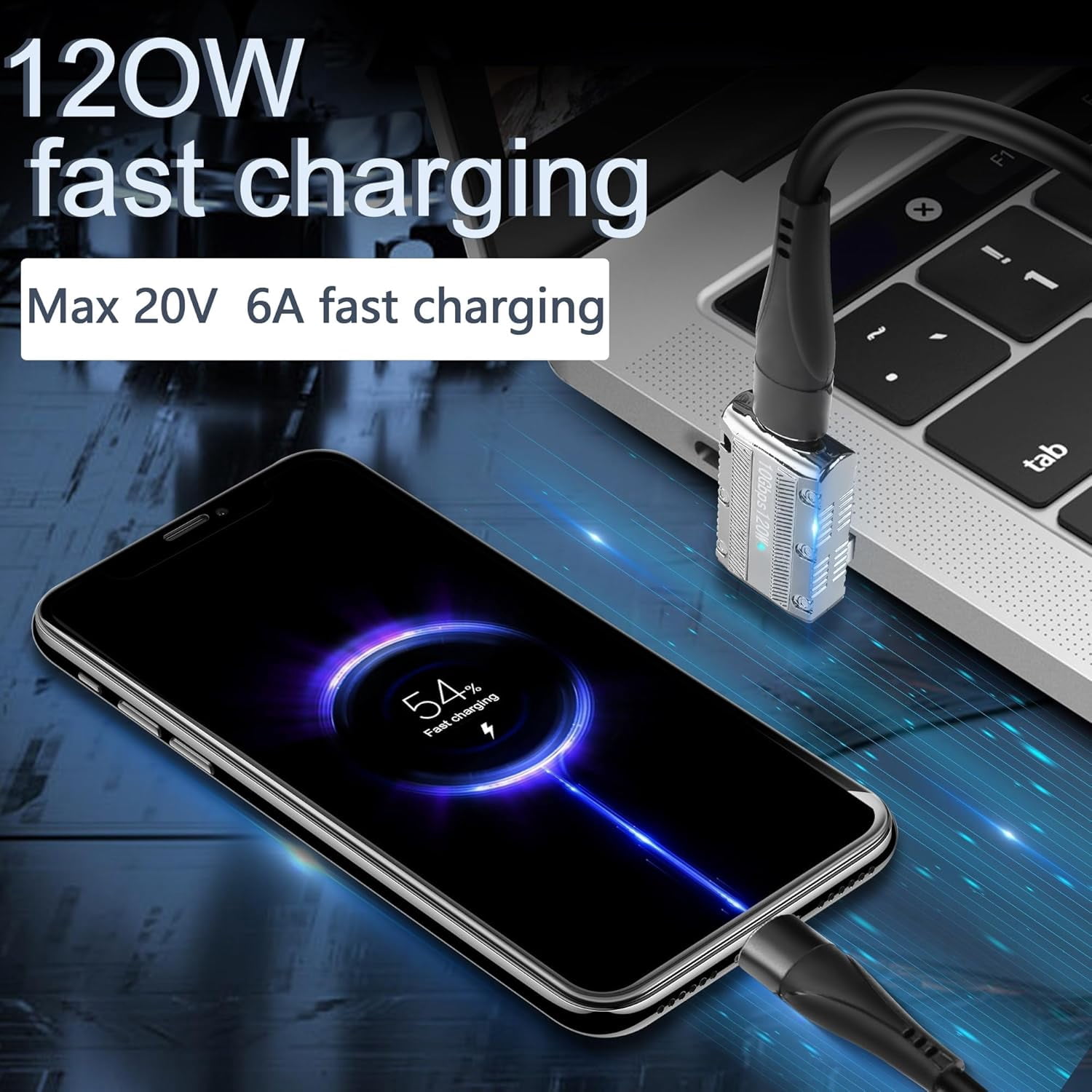 TRAHOO-Right Angle USB A Male to USB C Female Adapter,Zinc Alloy 90 ...