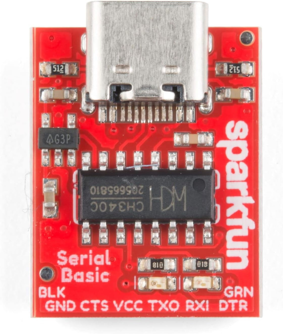 TRAHOO-Serial Basic Breakout - CH340C and USB-C Development Tool Save Space and Money in Your ...