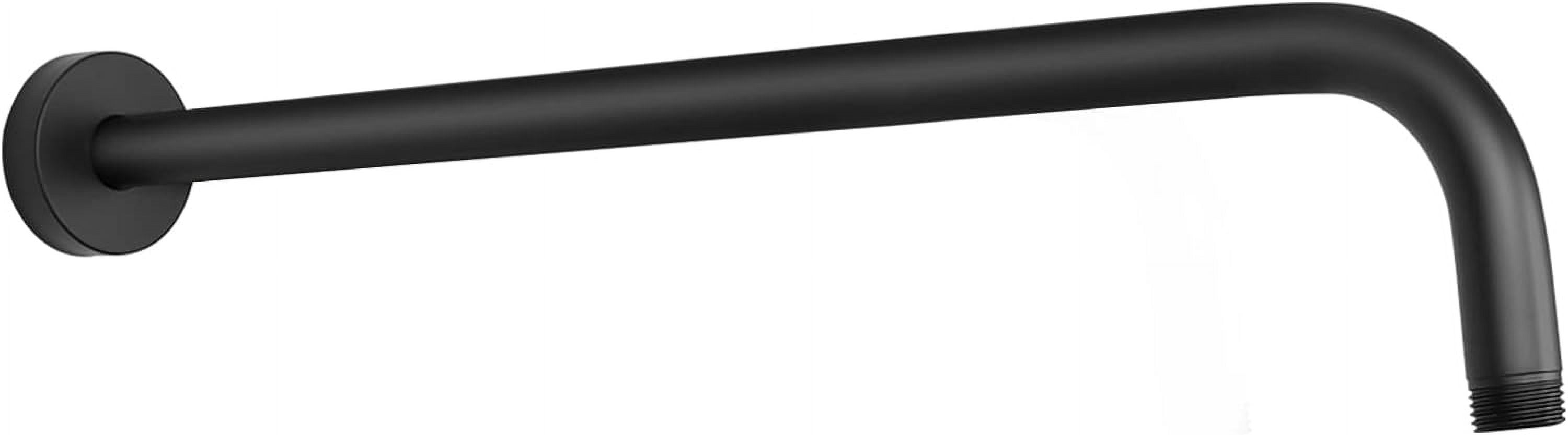 TRAHOO-Shower Arm with Flange and Teflon Tape, Wall Mounted Shower Pipe ...