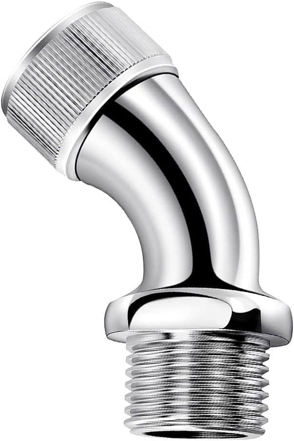 TRAHOO-Shower Elbow Adapter for Shower Head,45°Angle Shower Head ...