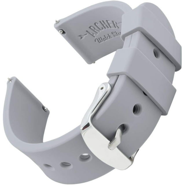 TRAHOO-- Silicone Quick Release Soft Rubber Replacement Watch Bands - Walmart.com