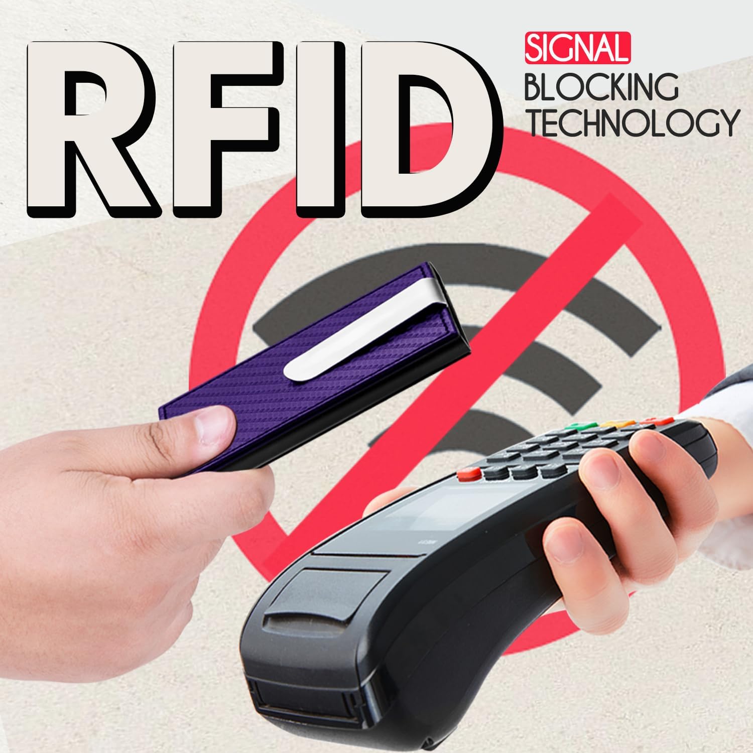 TRAHOO-Slim Compact AirTag Wallet, RFID Protected, Lightweight, Card ...