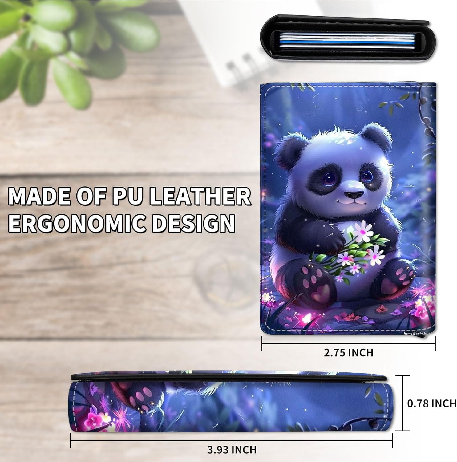 TRAHOO-Slim Wallet for Men, Pop Up Card Holder RFID Blocking Metal ...