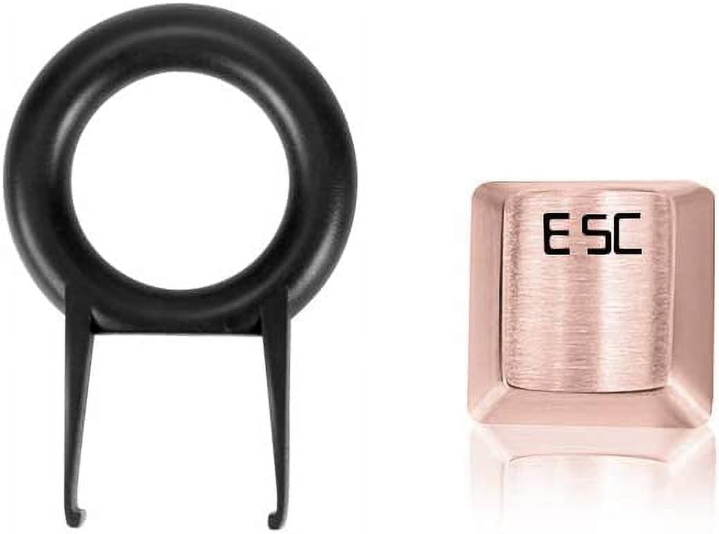 TRAHOO-Stainless Steel Metal Keycaps with Key Puller for Mechanical ...