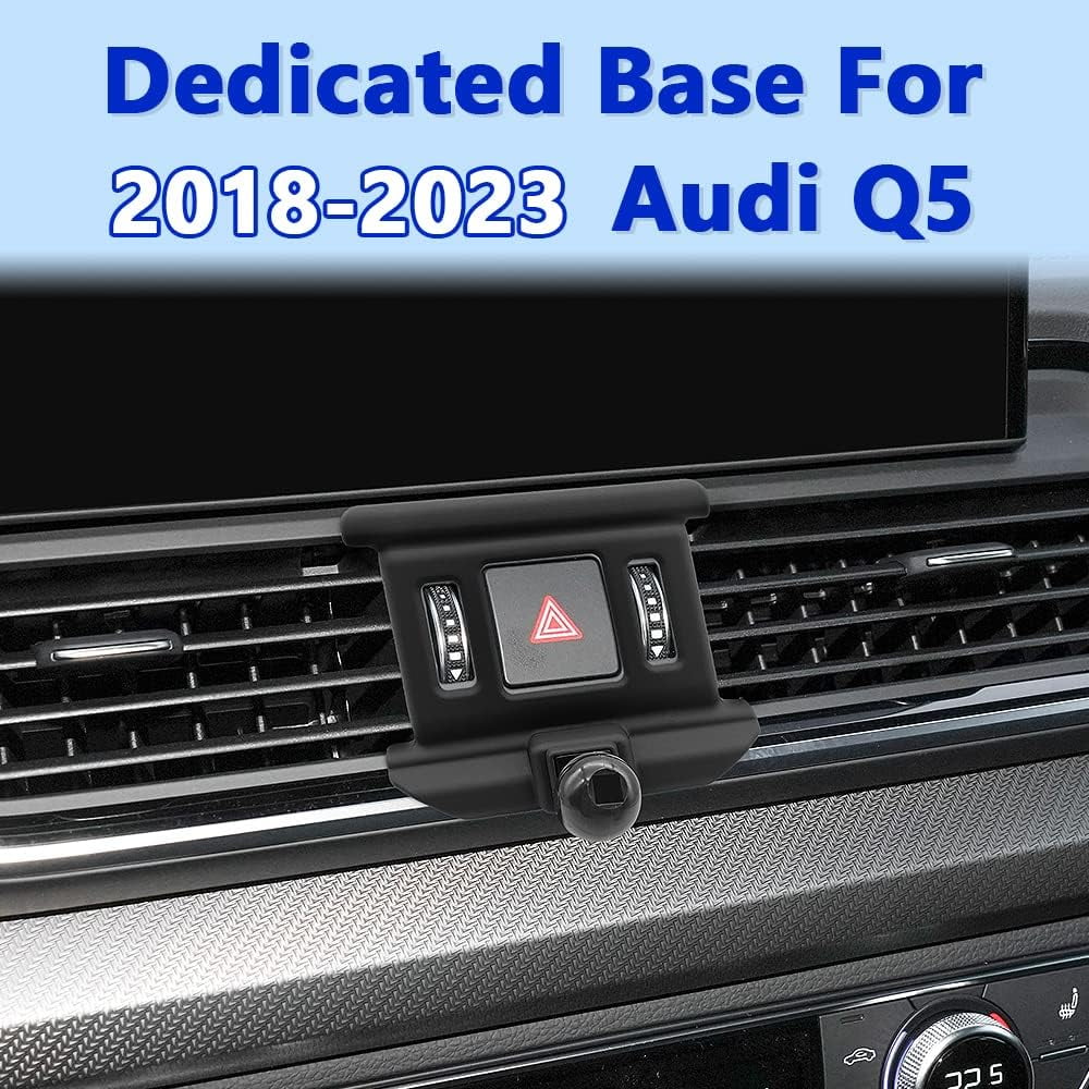 TRAHOO-TTMIC Car Phone Mount for 2010-2023 Audi Q5 SQ5 [Thick Case ...