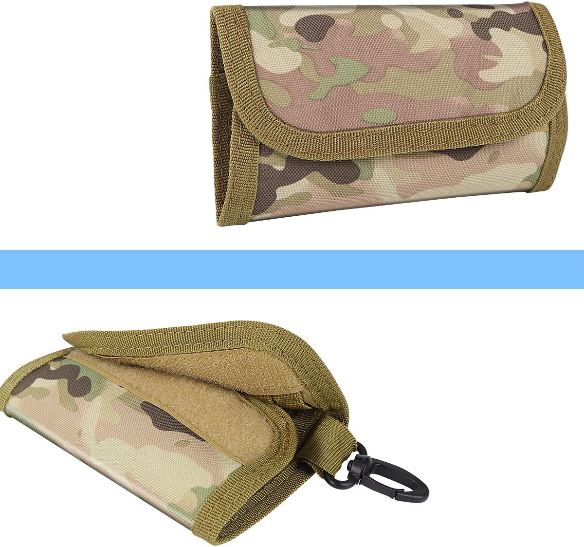 TRAHOO-Tactical Army Wallet Pocket Money Purse Military Trifold Wallet ...
