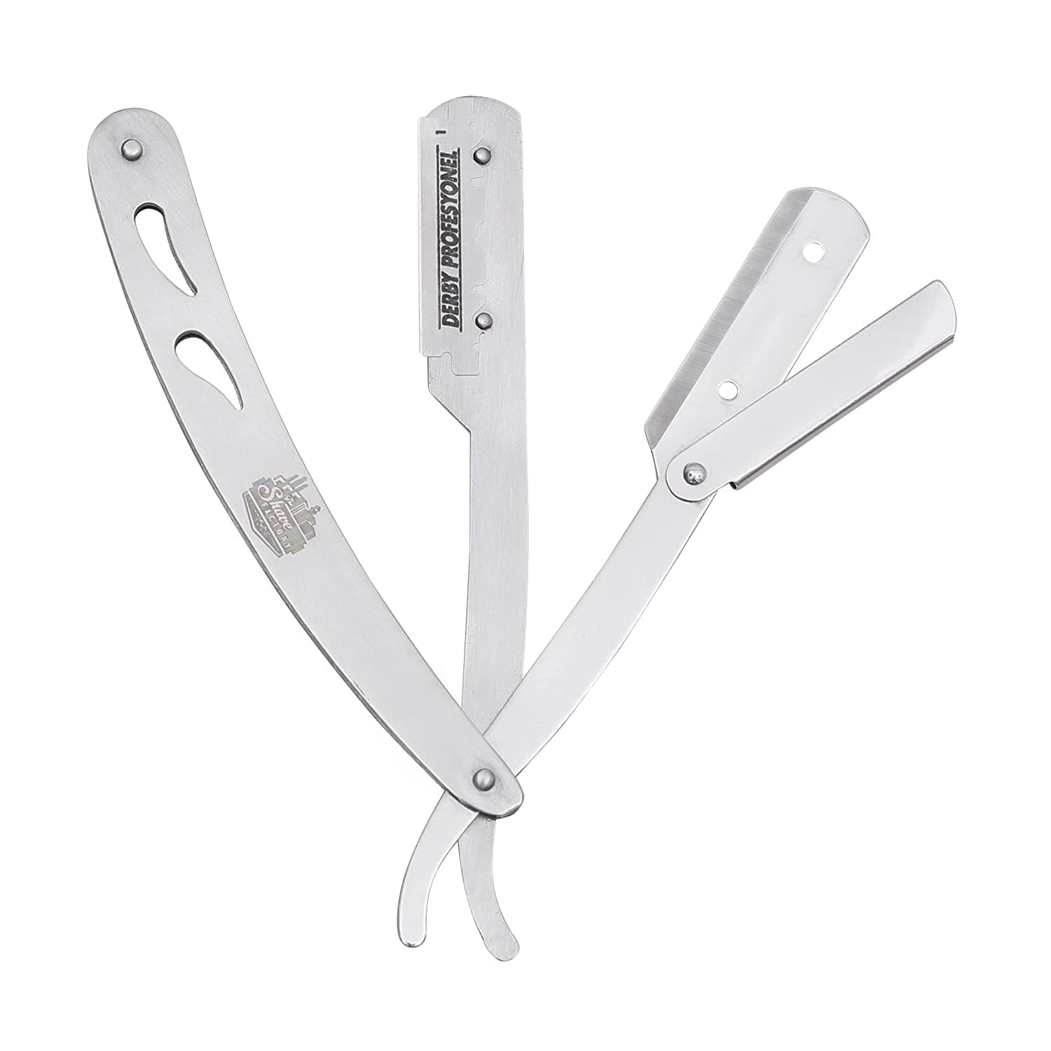 TRAHOO-The Shave Factory Straight Edge Razor Kit (Steel Razor / 300 ...