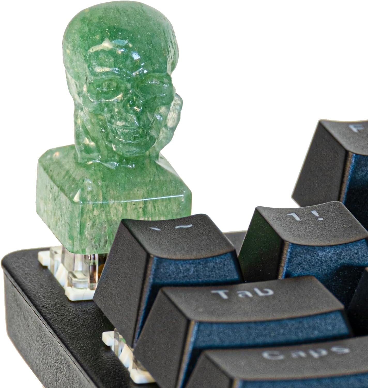 TRAHOO-Tiger-Eye Skull Handmade Customizable Display Keys, Computer ...