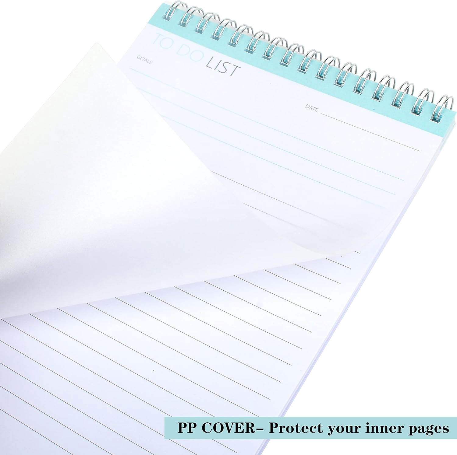 TRAHOO-To Do List Notepad Daily Planner Notepad 60 Tear Papers with ...