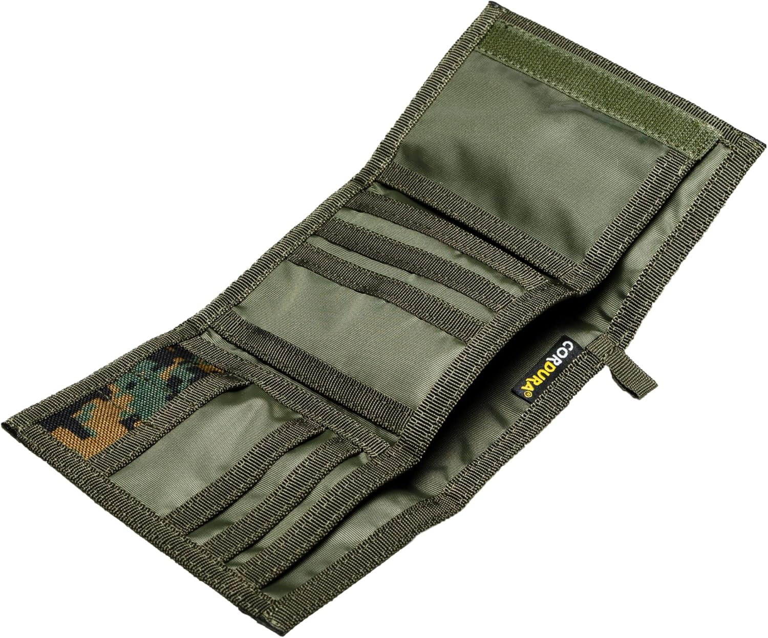TRAHOO-Trifold Mens Nylon Wallet-Military Tactical Men Wallets- ID Card ...