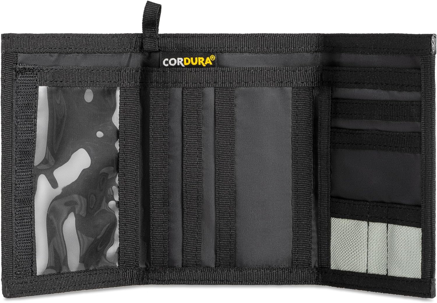 TRAHOO-Trifold Mens Nylon Wallet-Military Tactical Men Wallets- ID Card ...