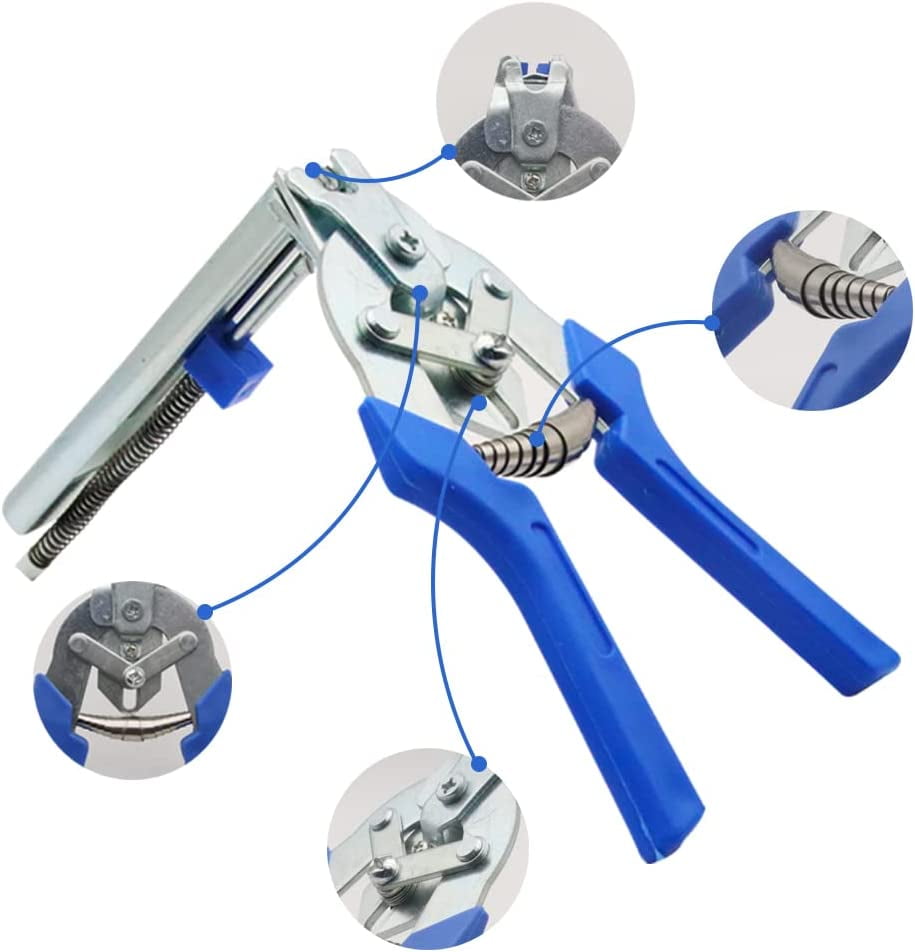 TRAHOO-Type M Nail Ring Pliers with 1200pcs M Clips Multifunction Cage ...