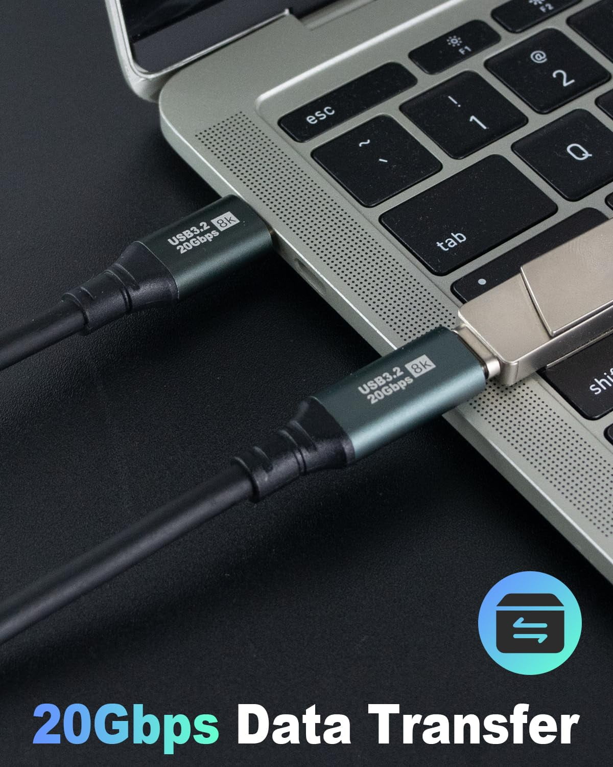 TRAHOO-USB C Extension Coiled Cable 6ft, Coiled USB C to USB C Cable ...