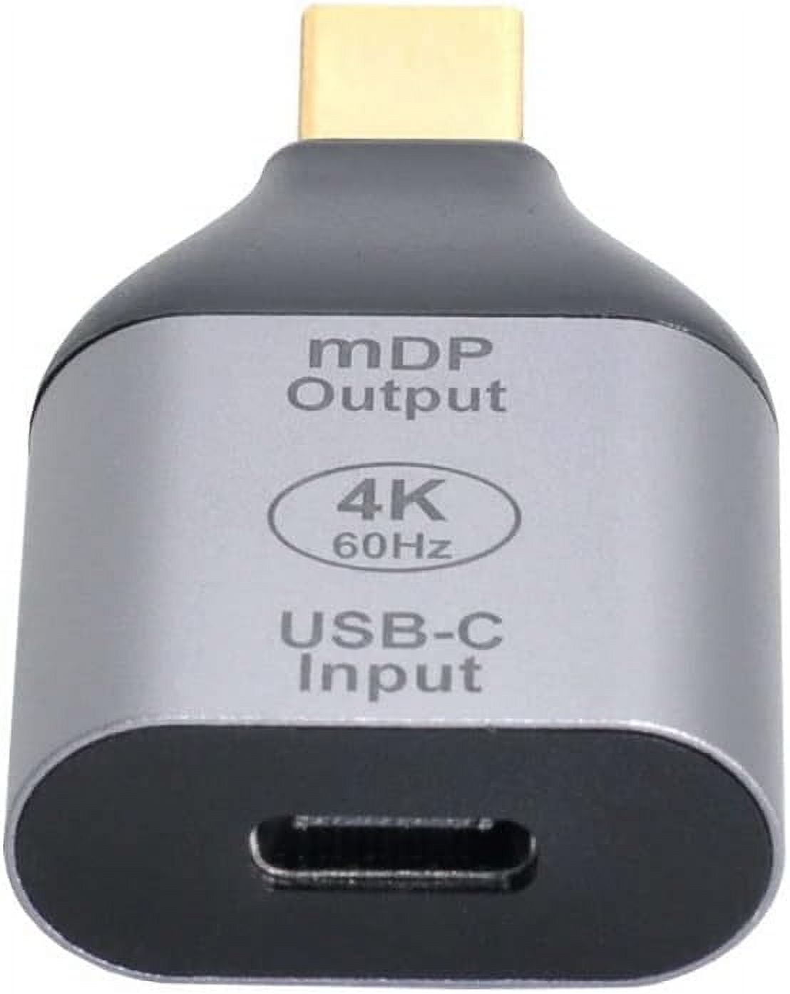 TRAHOO-USB-C Type C Female Source to Mini Displayport DP Sink HDTV ...