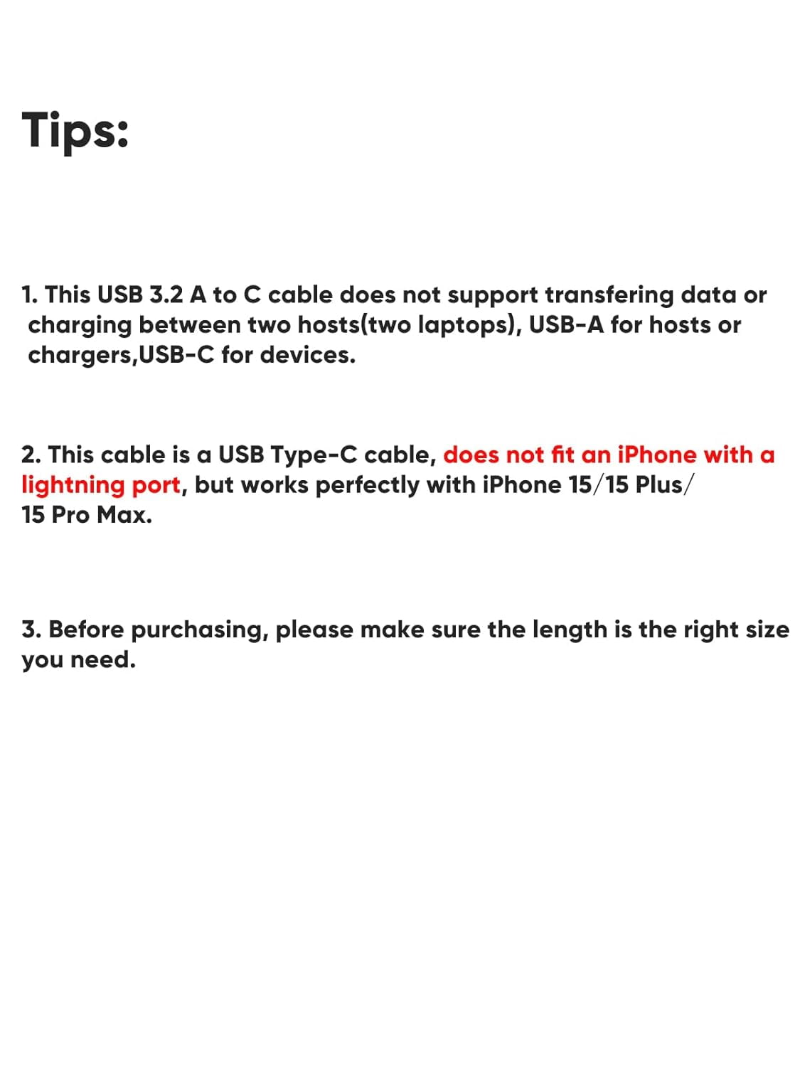 TRAHOO-USB C to USB A Cable 3.3FT, USB C to USB 3.1 USB 3.2 Gen2 10Gbps ...