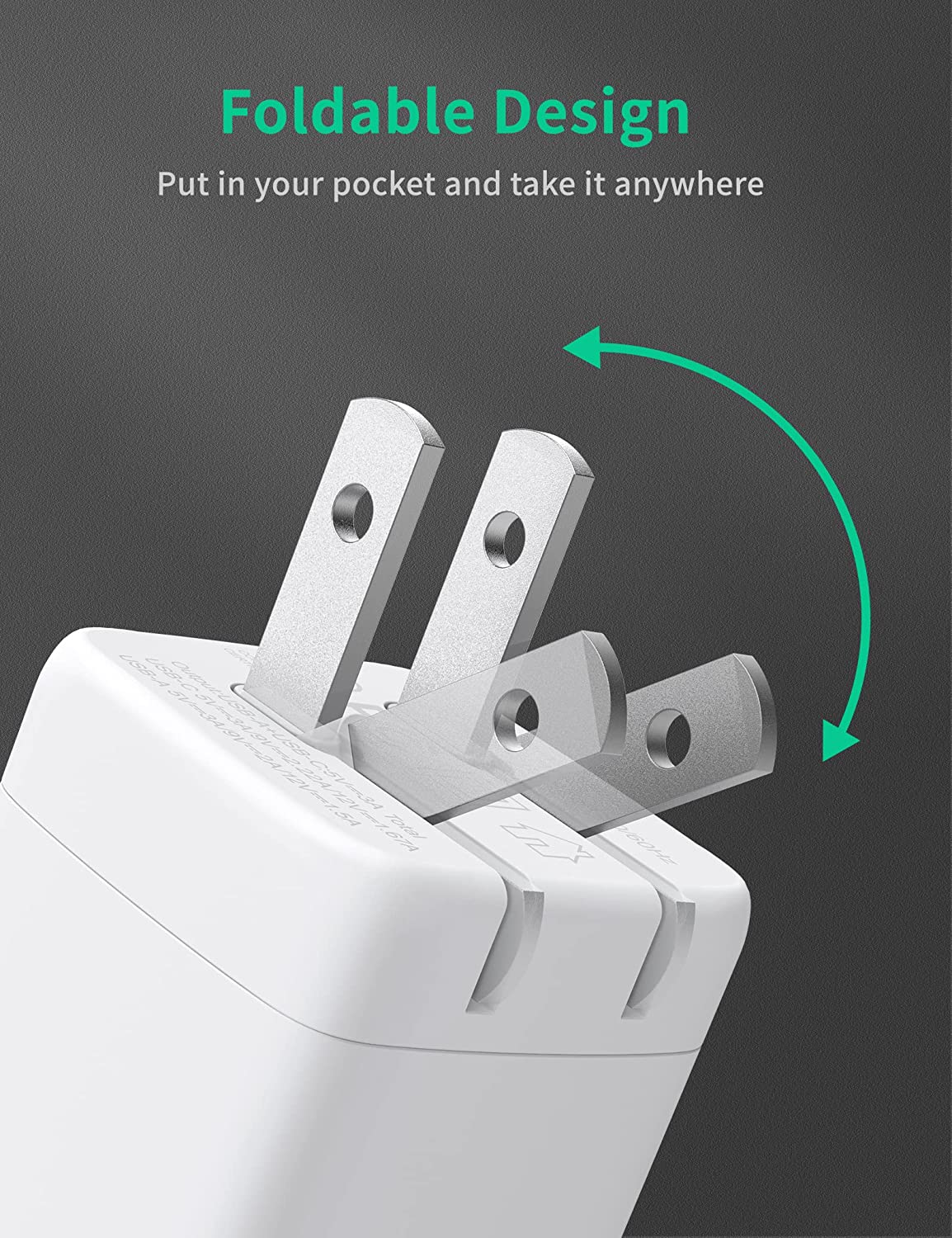 TRAHOO-USB C Wall Charger Fast Charger Block, 2-Pack 20W Dual Port ...