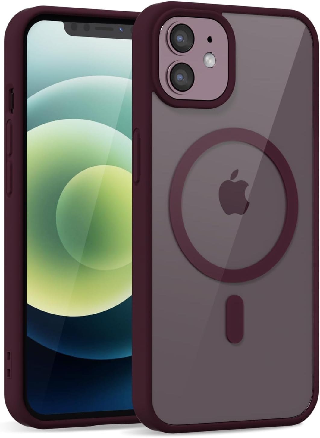 TRAHOO-Ultra Slim Case for iPhone 12 Pro Case Clear Mag Safe, Thin ...