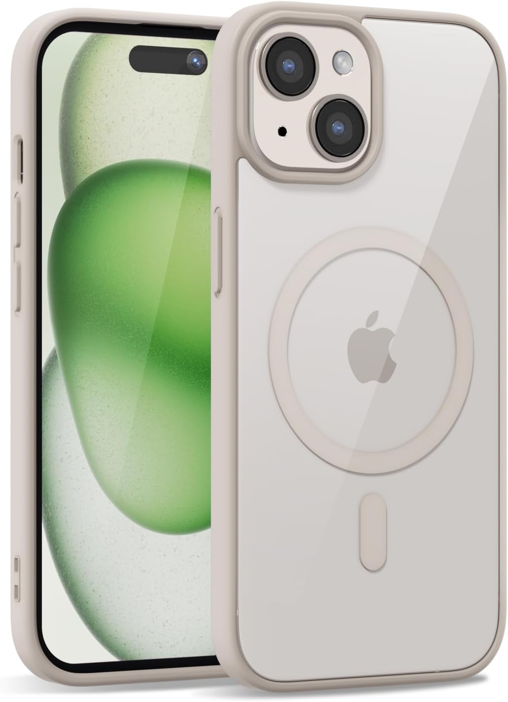 TRAHOO-Ultra Slim Case for iPhone 15 Case Clear Mag Safe, Thin Magnetic ...