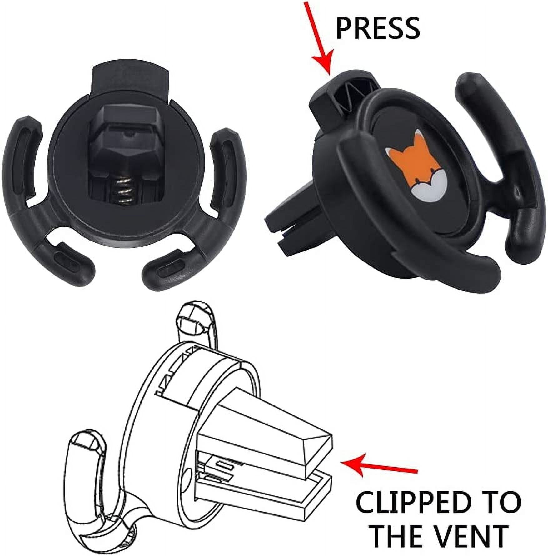 TRAHOO-Vent Holder Car Mount 2 Pack Compatible for Popsocket ...