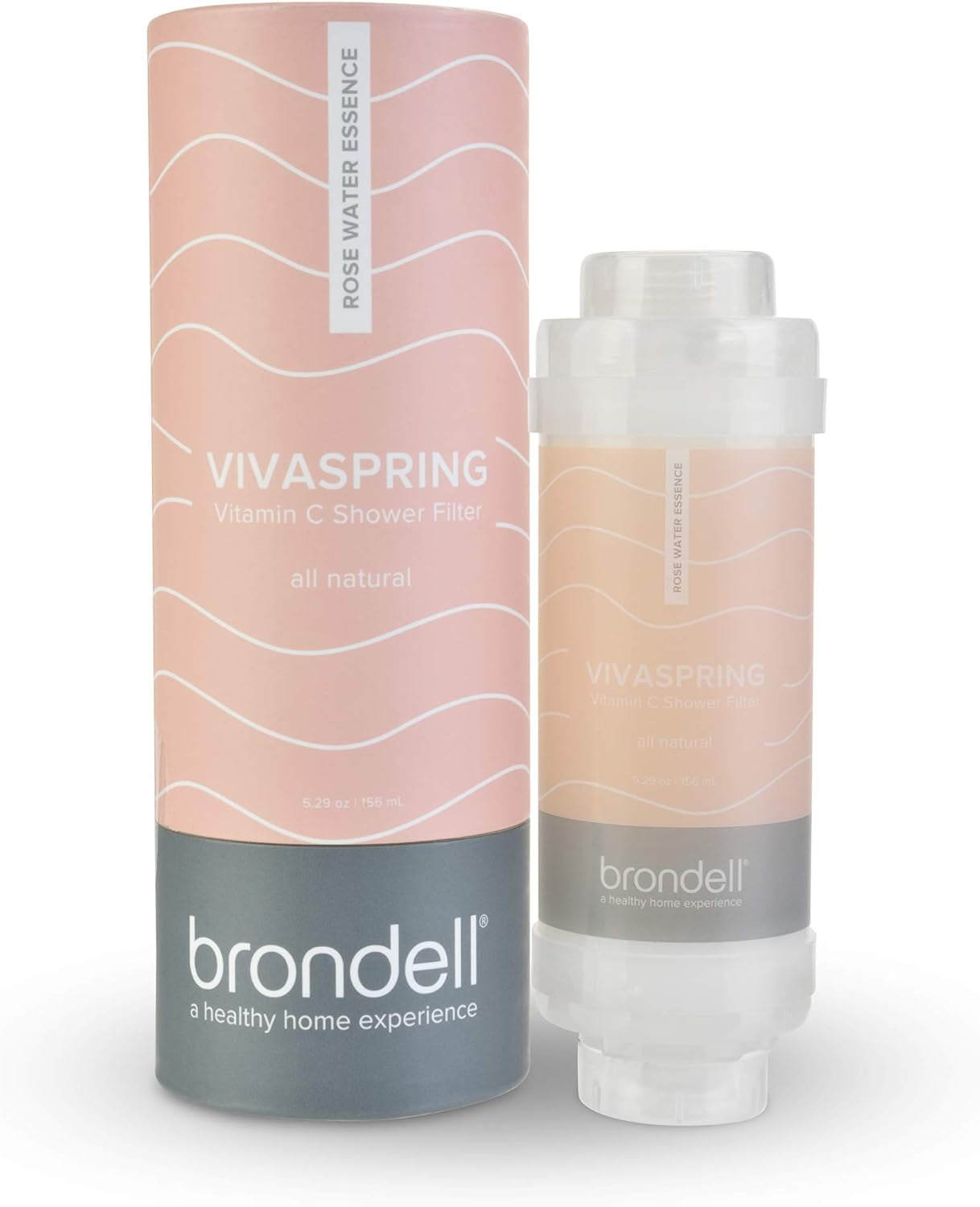 TRAHOO-VivaSpring Vitamin C Shower Filter, Rose Water Essence Scent ...