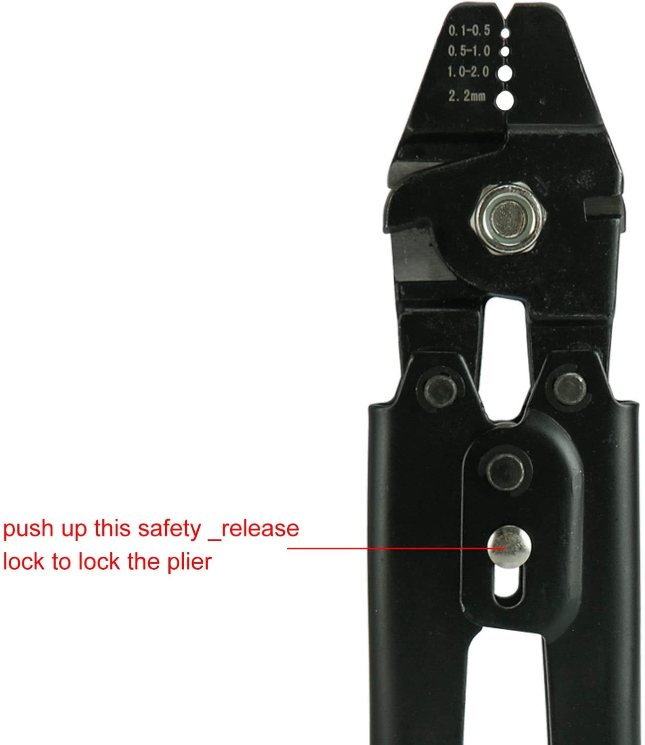 TRAHOO-Wire Rope Crimping Tool Up To 2.2mm Wire Rope Swager Crimpers ...