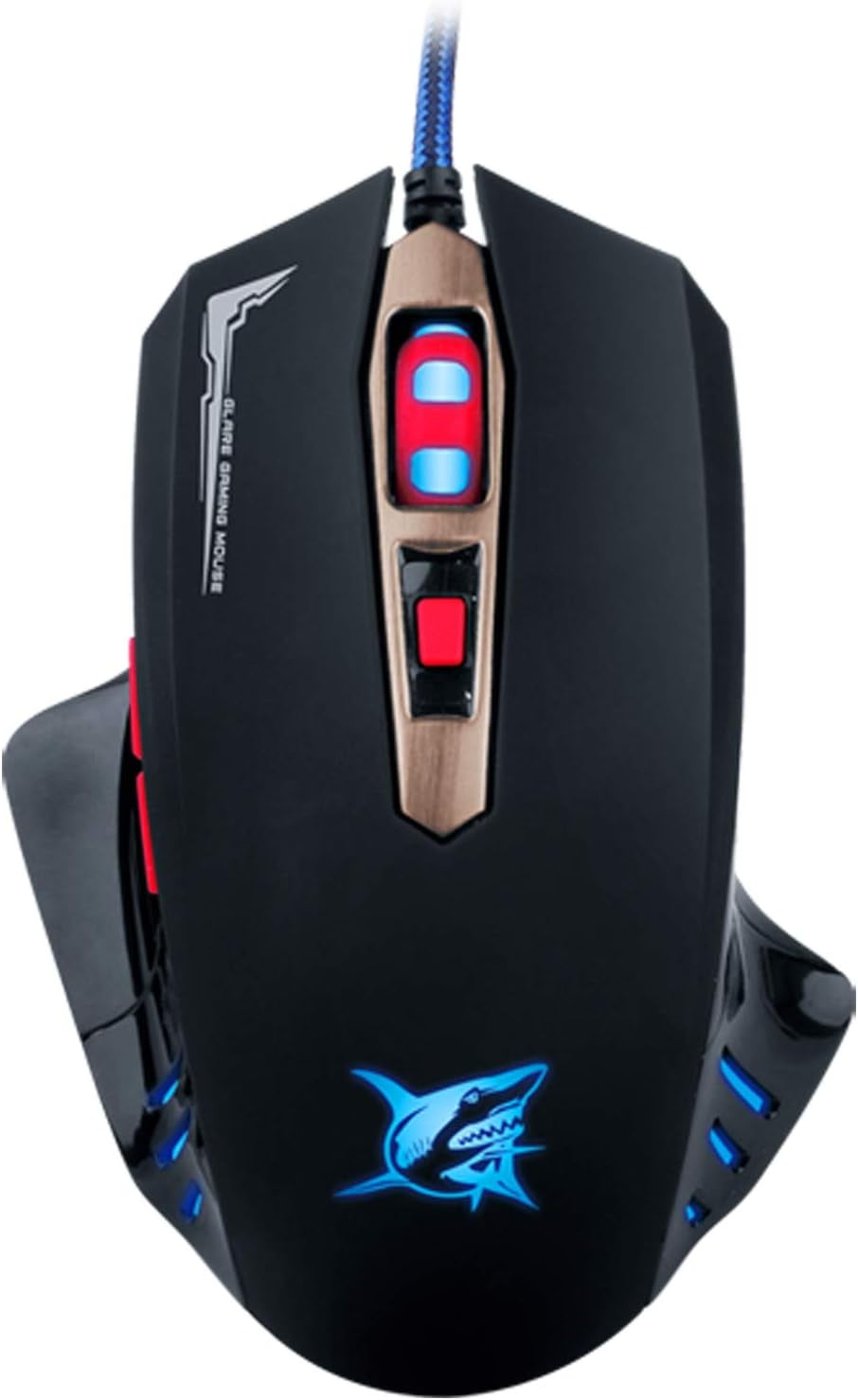 TRAHOO-Wired Gaming Mouse for Laptop Computer, Gamer USB PC Mouse ...