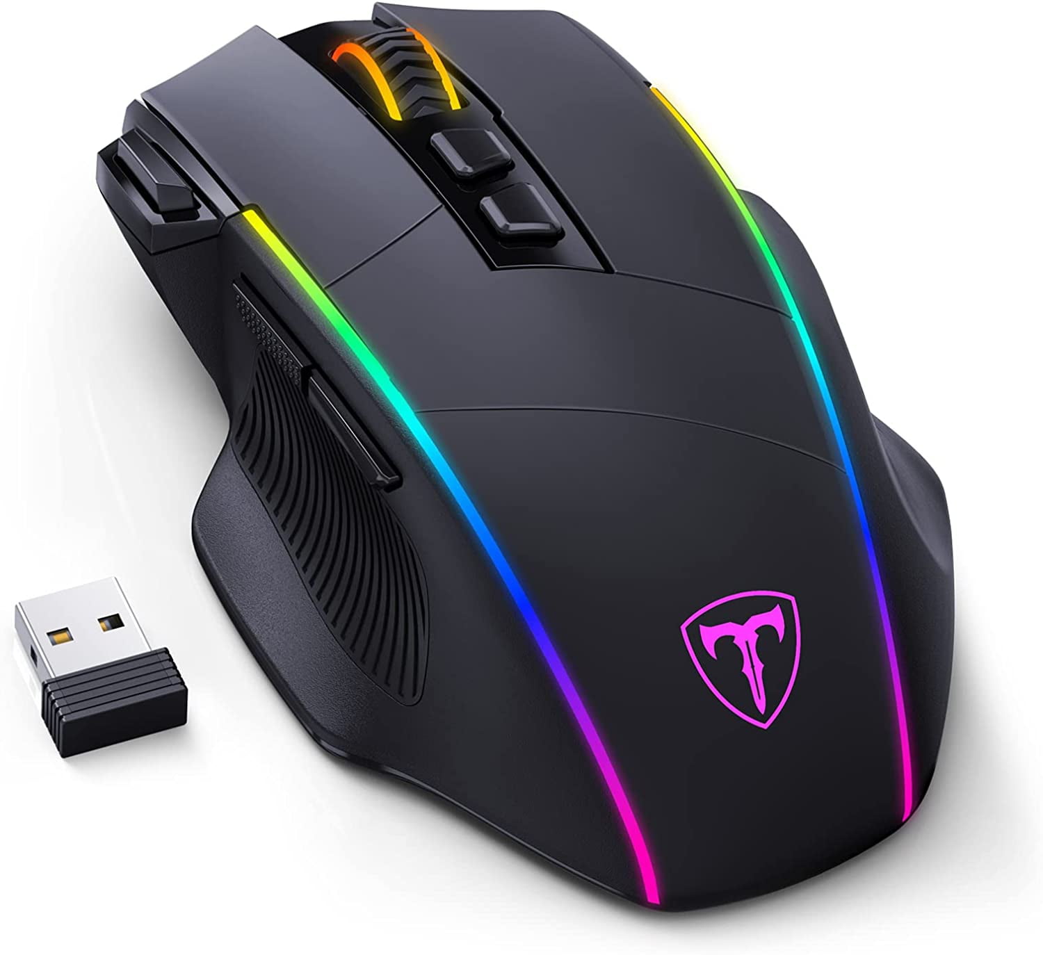TRAHOO-Wireless Gaming Mouse,Tri-Mode 2.4G/USB-C/Bluetooth Mouse Up to ...