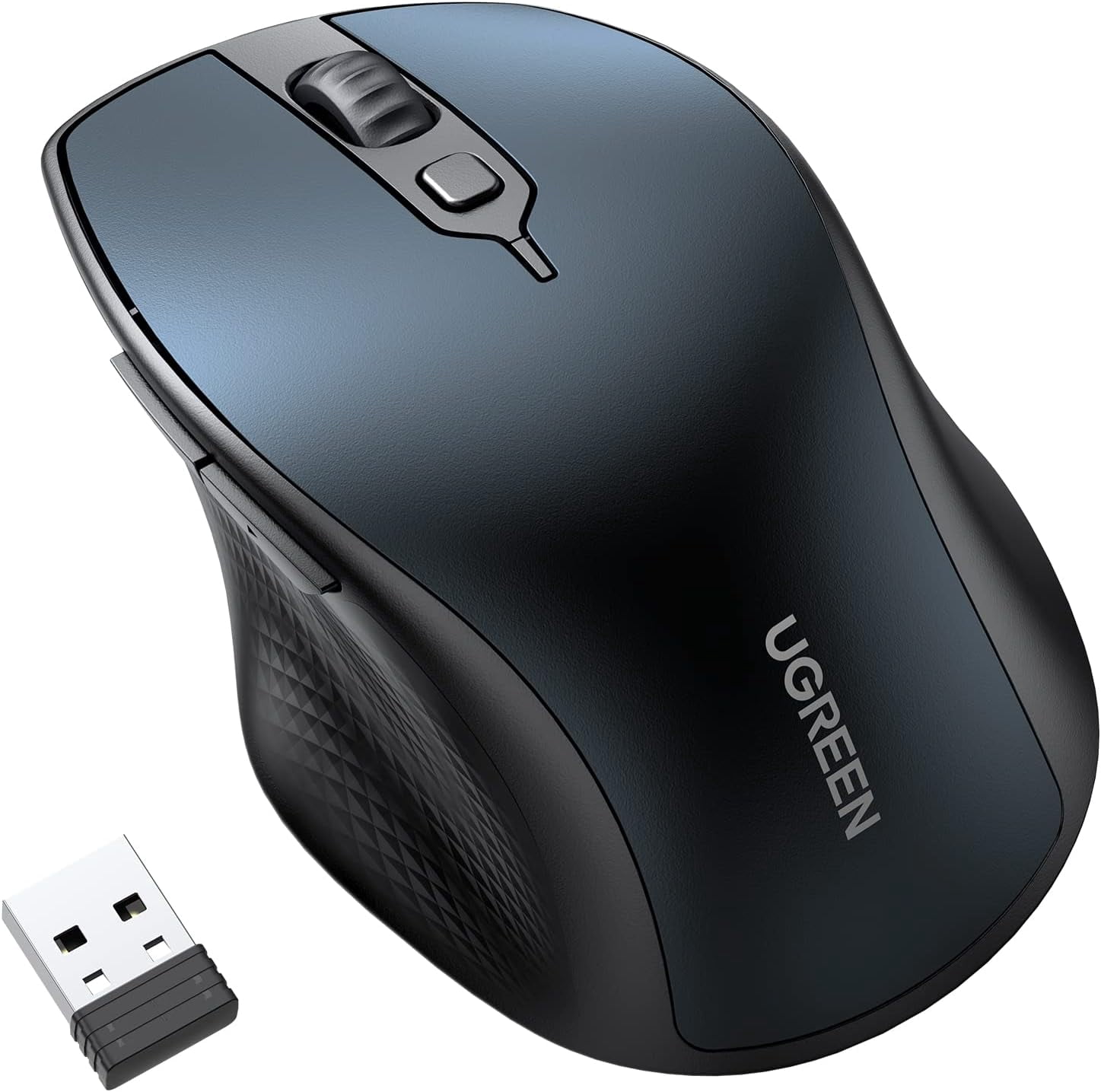 TRAHOO-Wireless Mouse, Ergonomic Bluetooth 5.0 Mouse for Laptop, 2.4G ...