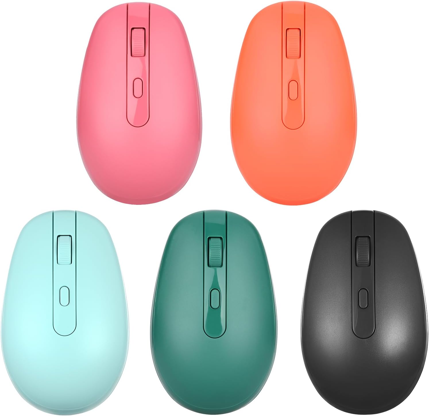 TRAHOO-Wireless Mouse RM700 2.4G Silent Mouse,Computer Mouse with USB ...