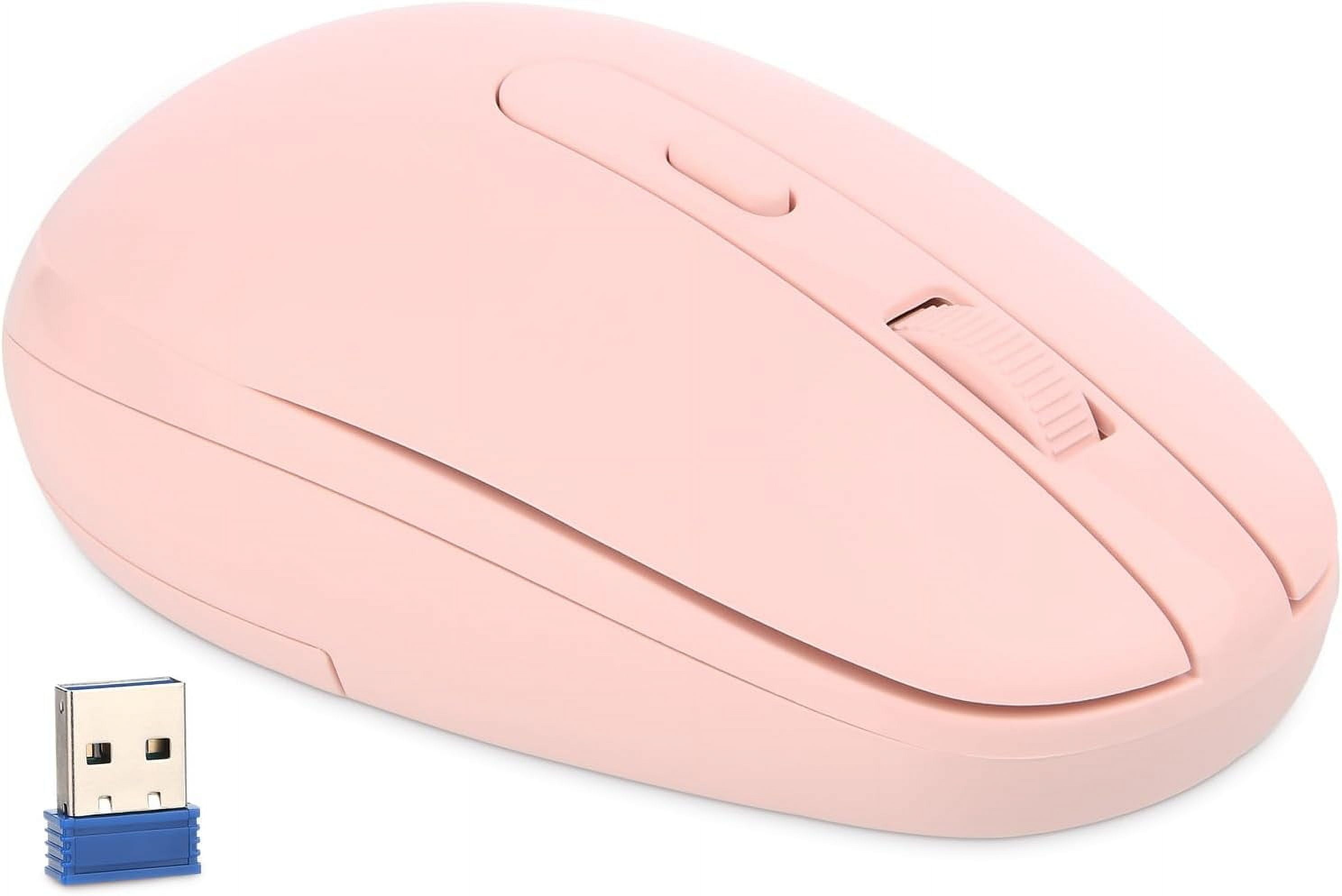 TRAHOO-Wireless Mouse RM700 2.4G Silent Mouse,Computer Mouse with USB ...