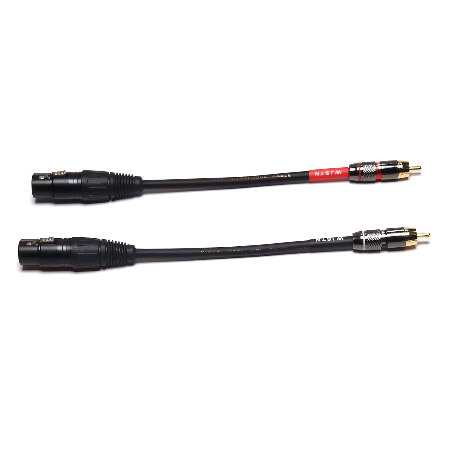 TRAHOO-XLR to RCA Cable XLR Female to RCA Male Adapter RCA Male to 3 ...