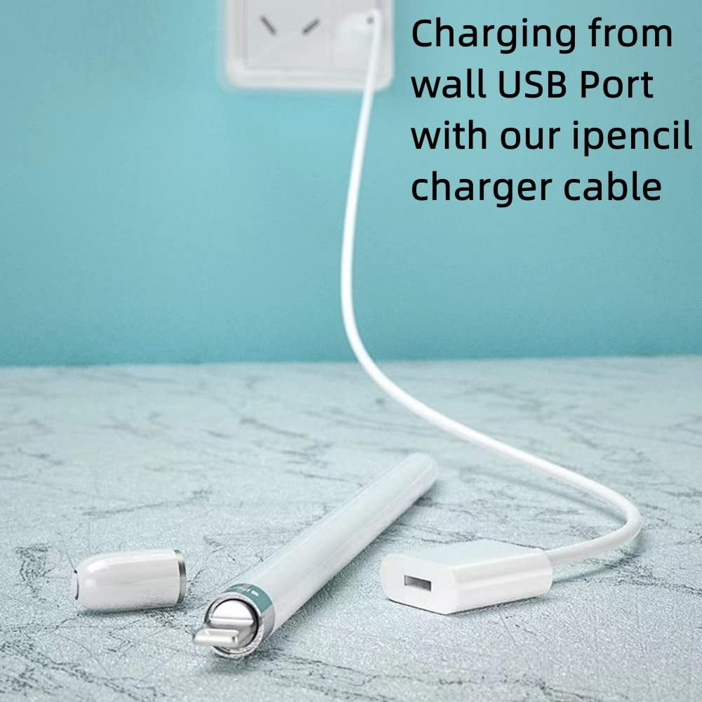 TRAHOO-for Apple Pencil Charger,USB A to Apple Pen Charger,Apple Pencil ...