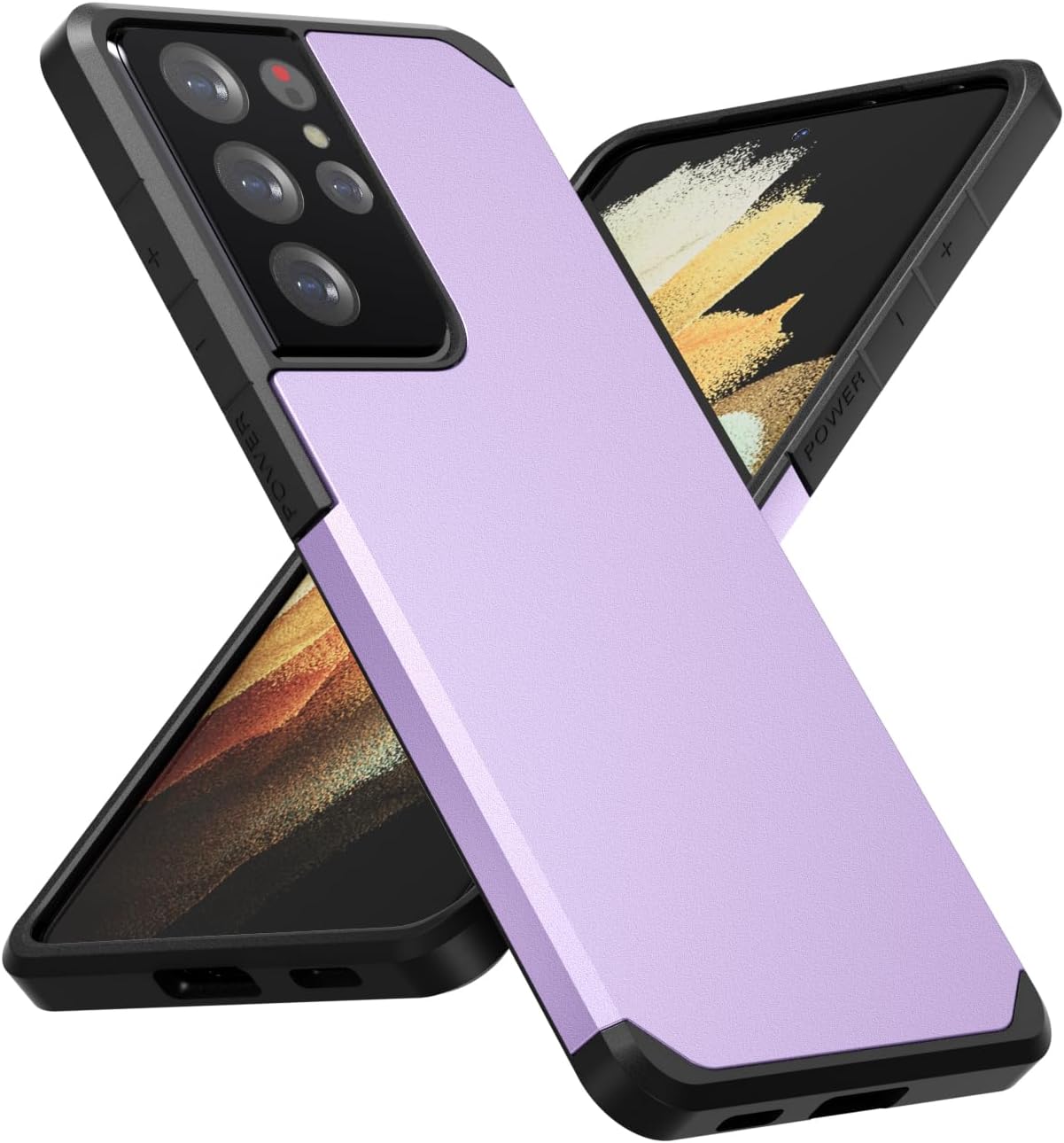 TRAHOO-for Samsung Galaxy S21 Ultra Case Slim Thin Rugged, Protective ...