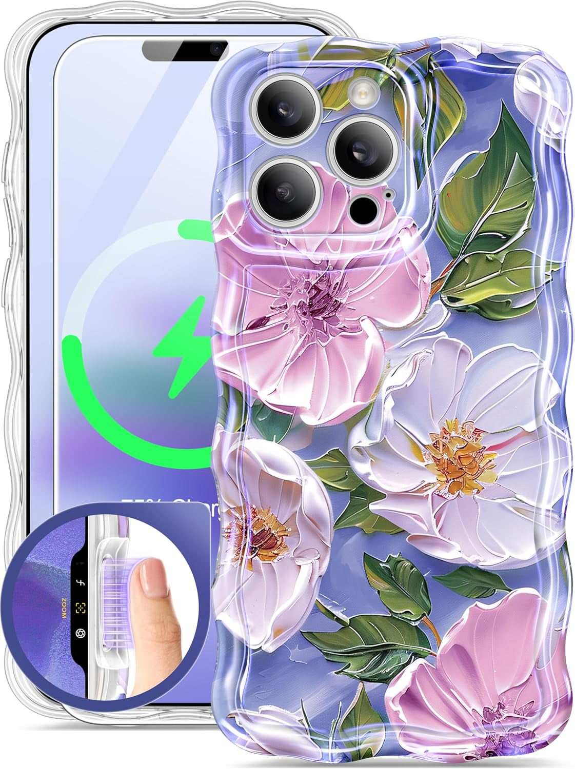 TRAHOO-for iPhone 16 Pro Max Case with Camera Control Button ...