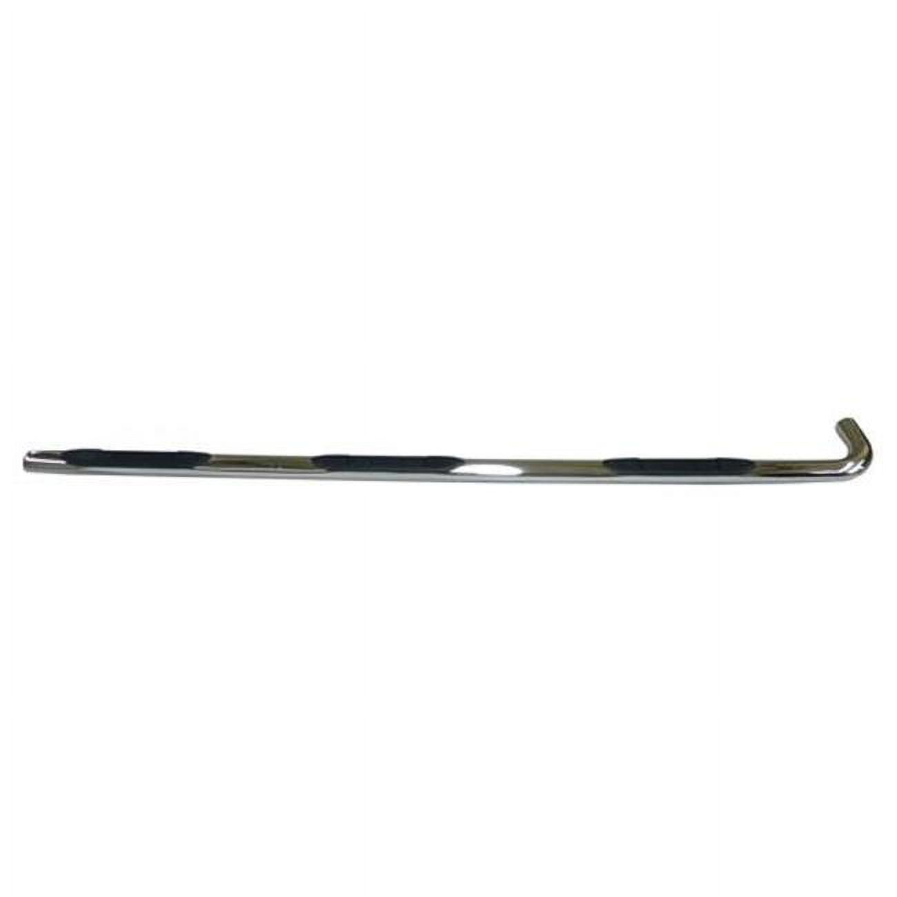 TRAIL FX A1515S 4 In. Oval Nerf Bar - 2 Step Pad, Silver, 2007-2015 ...