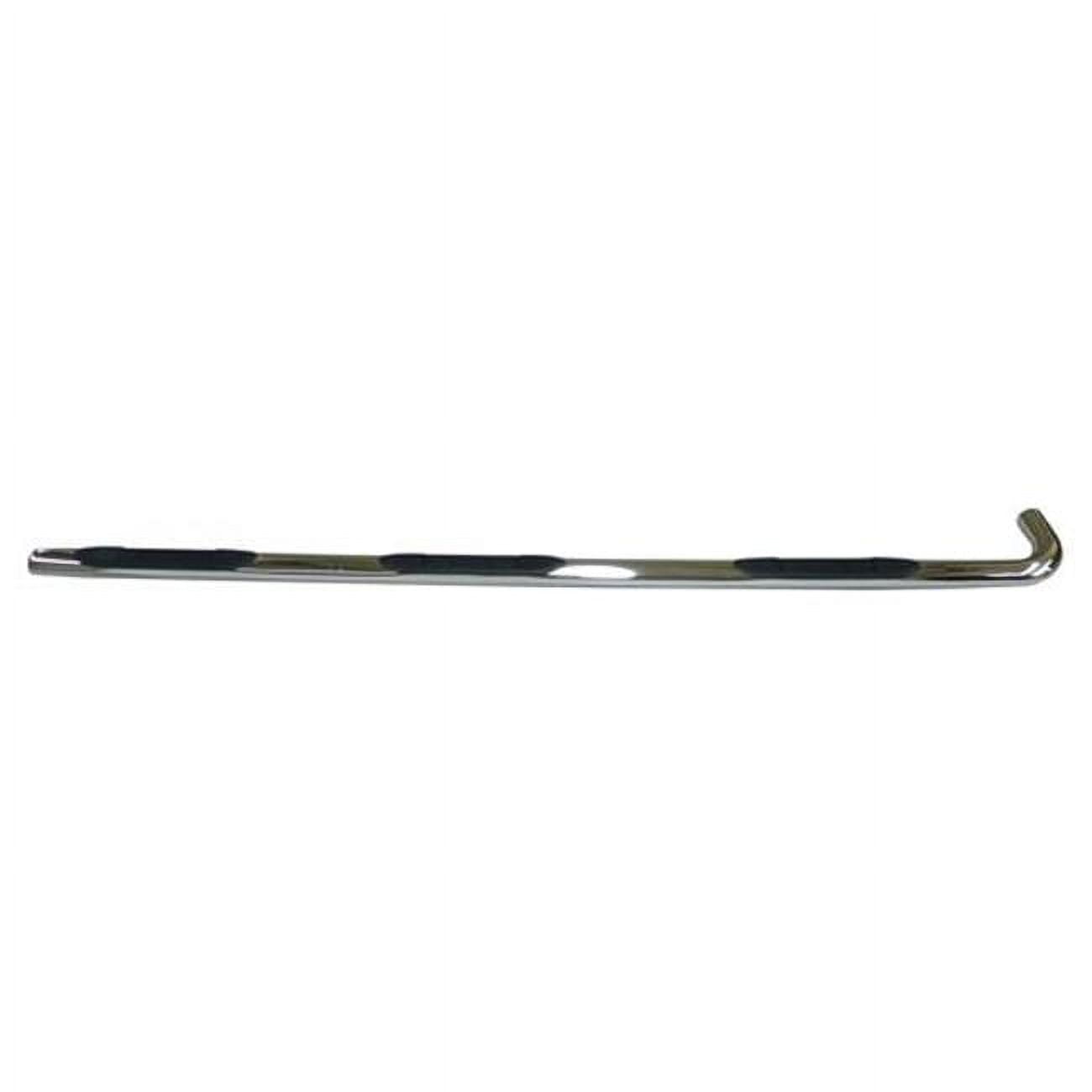 TRAIL FX A1523S 4 In. Oval Nerf Bar - 2 Step Pad, Silver, 2008-2014 ...