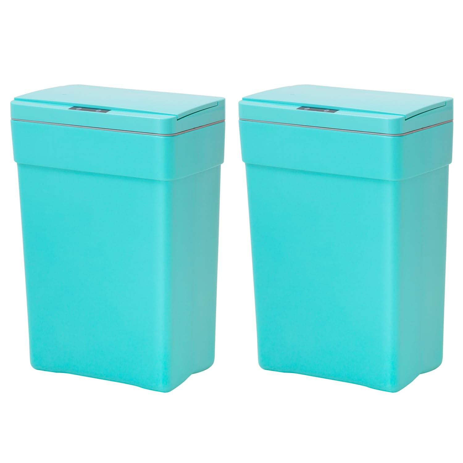 TRAILBLOOM 13 Gallon 50 L Trash Can with Lid Outdoor Waste Bins Plastic ...
