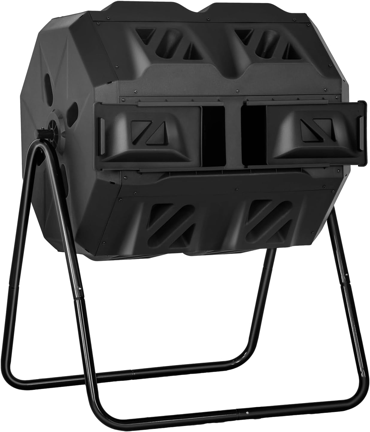 TRAILBLOOM 43 Gallon Compost Bin Outdoor Tumbling Composting Bins ...