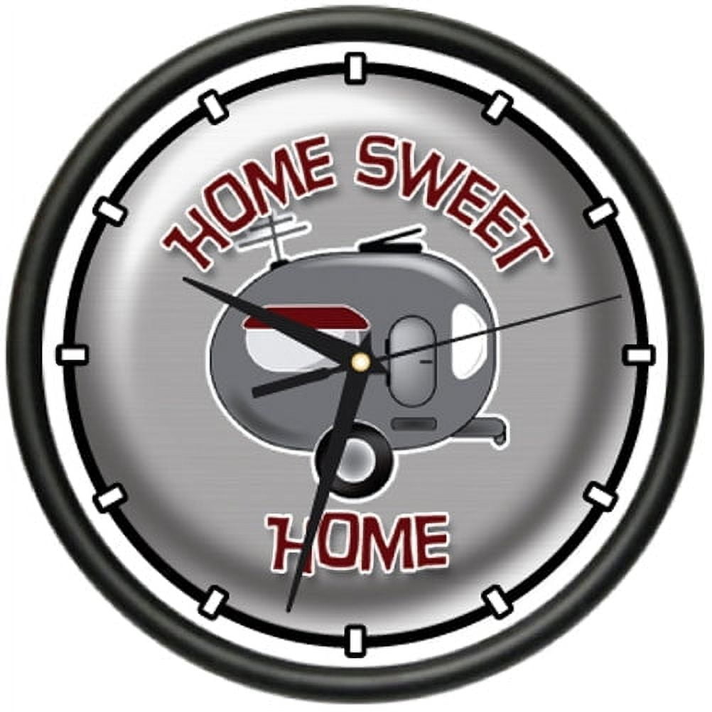 TRAILER PARK Wall Clock homes trailers mobile homes parks retired gag ...