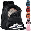 Sports Bag for Basketball, Soccer & More Basketball Backpack with Ball ...