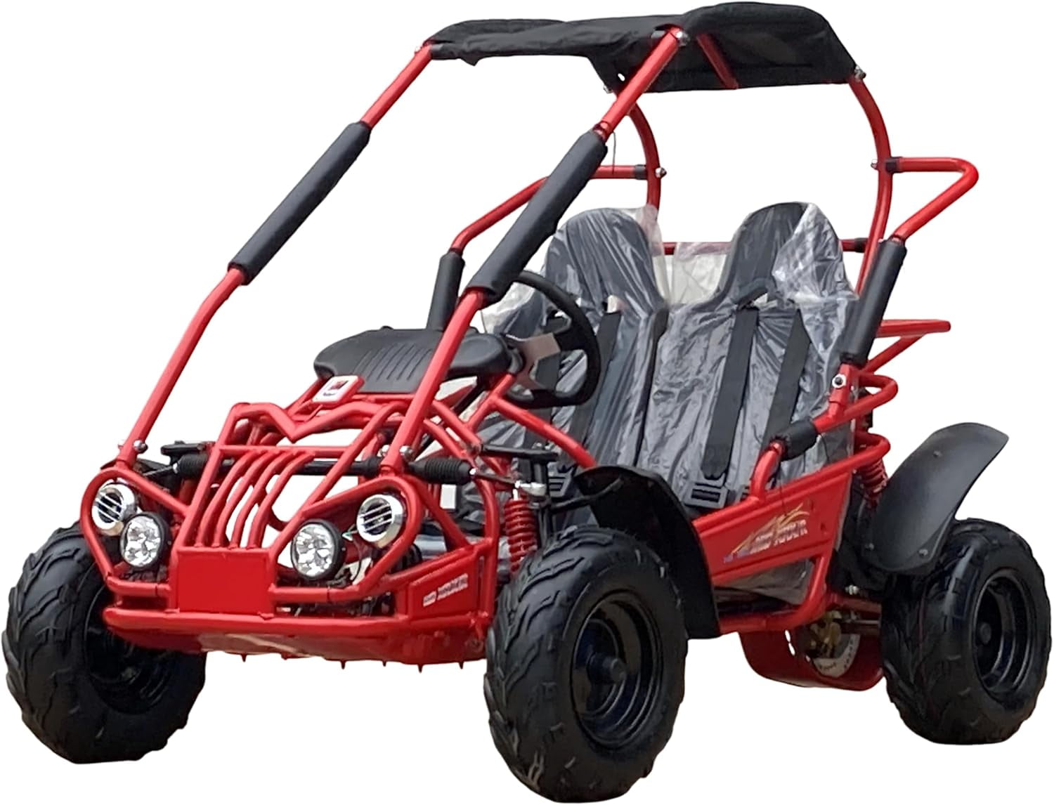 TRAILMASTER Mid XRX/R - Deluxe Go Kart Buggy with Reverse, Full roll ...