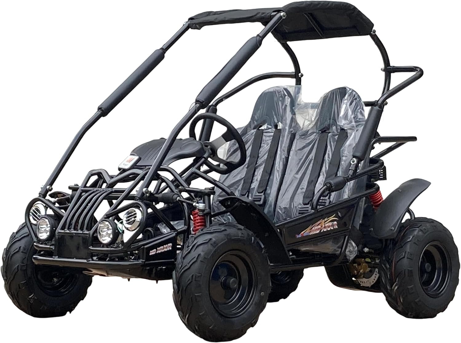 TRAILMASTER Mid XRX/R - Deluxe Go Kart Buggy with Reverse, Full roll ...