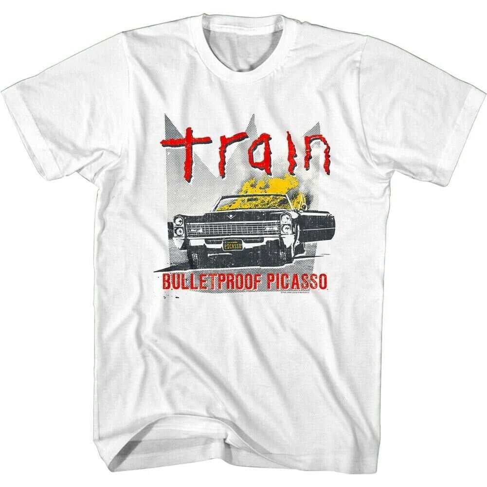 TRAIN BAND T-Shirt Bulletproof Picasso Album Poster Graphic Tees ...
