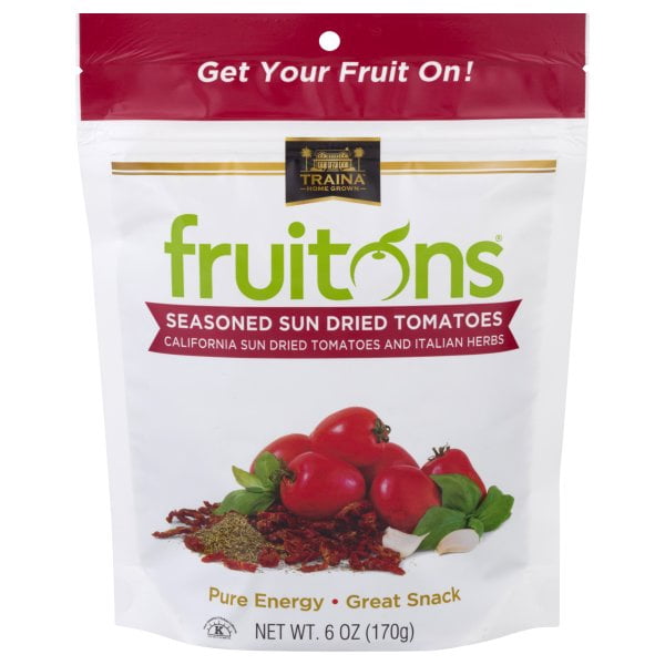 TRAINA: Tomato Sun Dried Seasoned, 6 oz - Walmart.com
