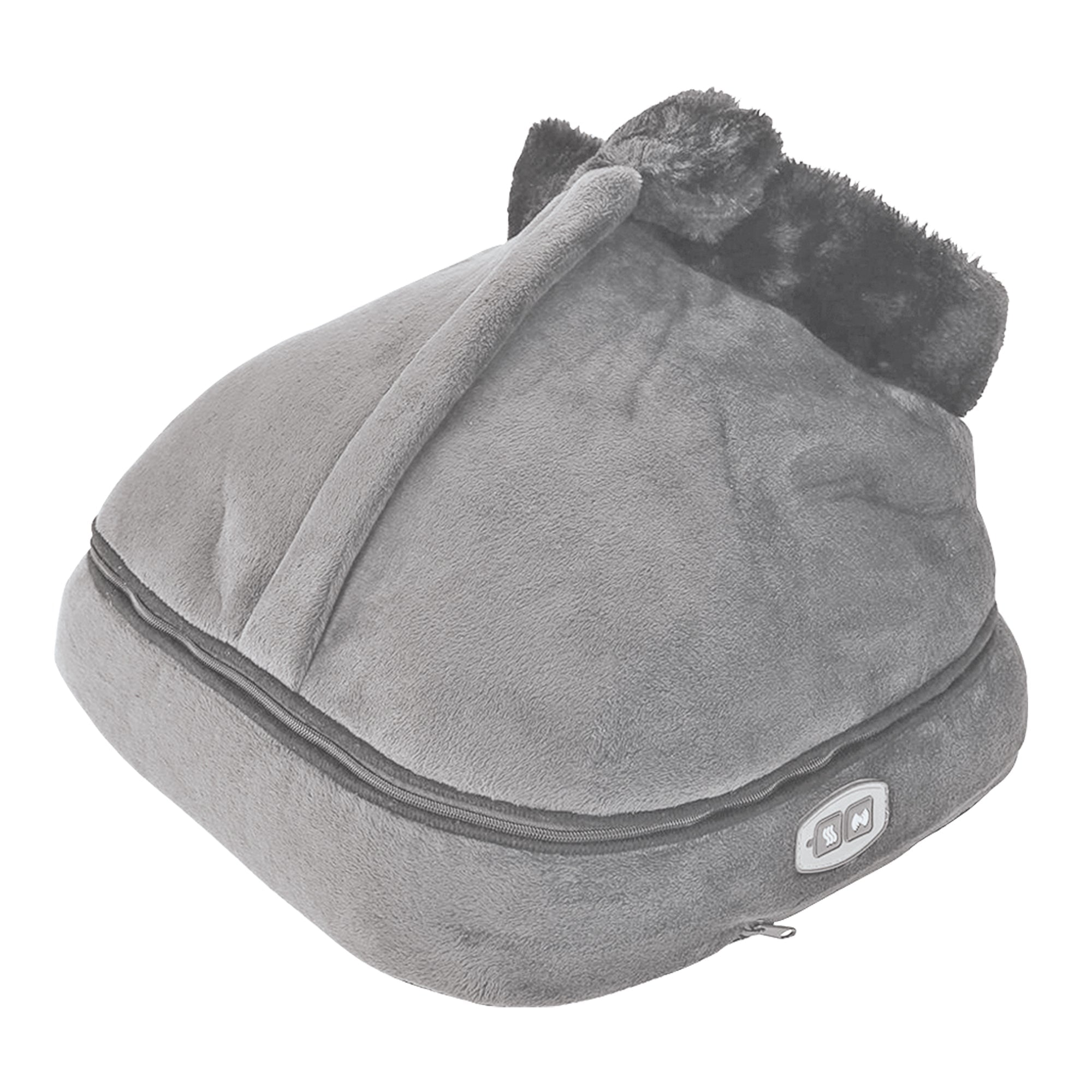 TRAKK Comfortable Shiatsu Foot Massager and Warmer, Gray - Walmart.com