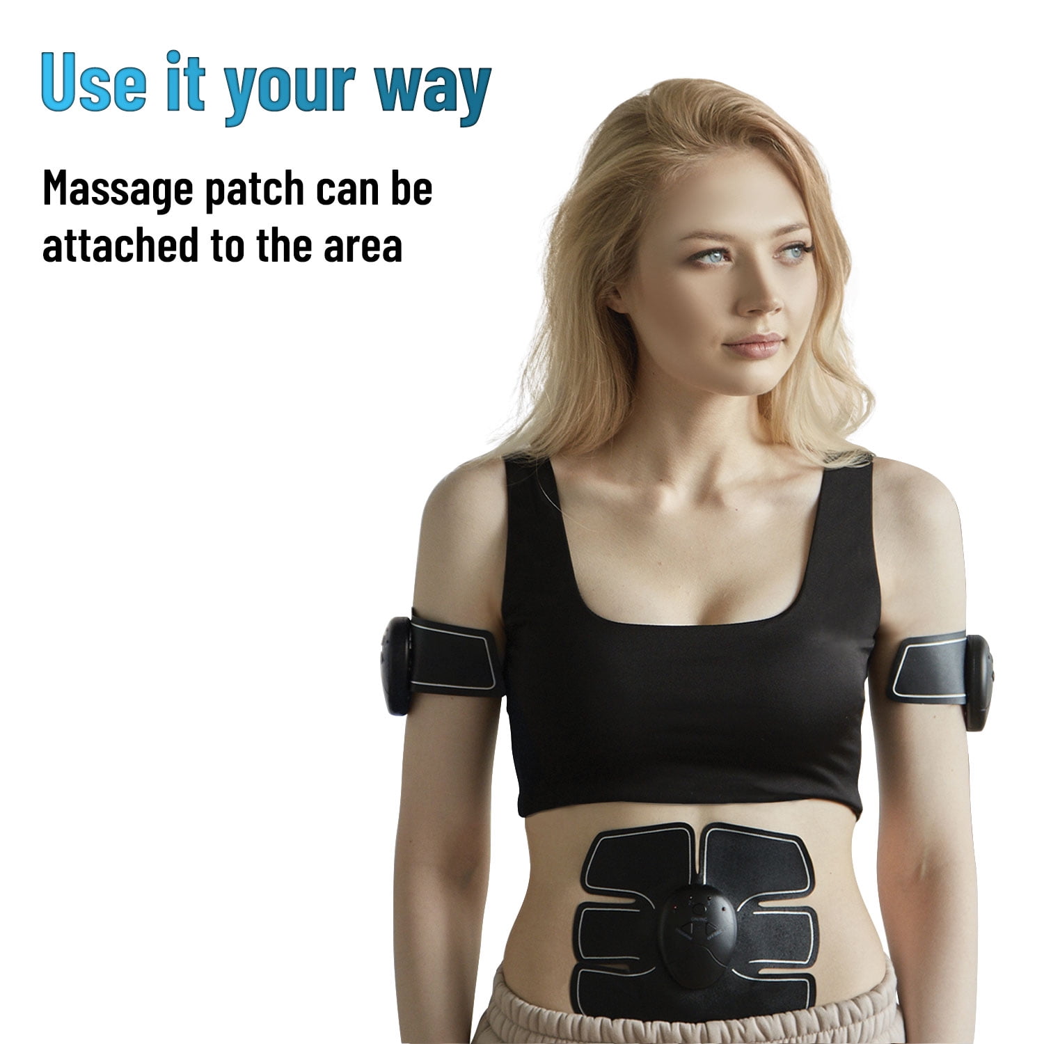 TRAKK Electronode Wireless Therapy TENS Massager - Walmart.com