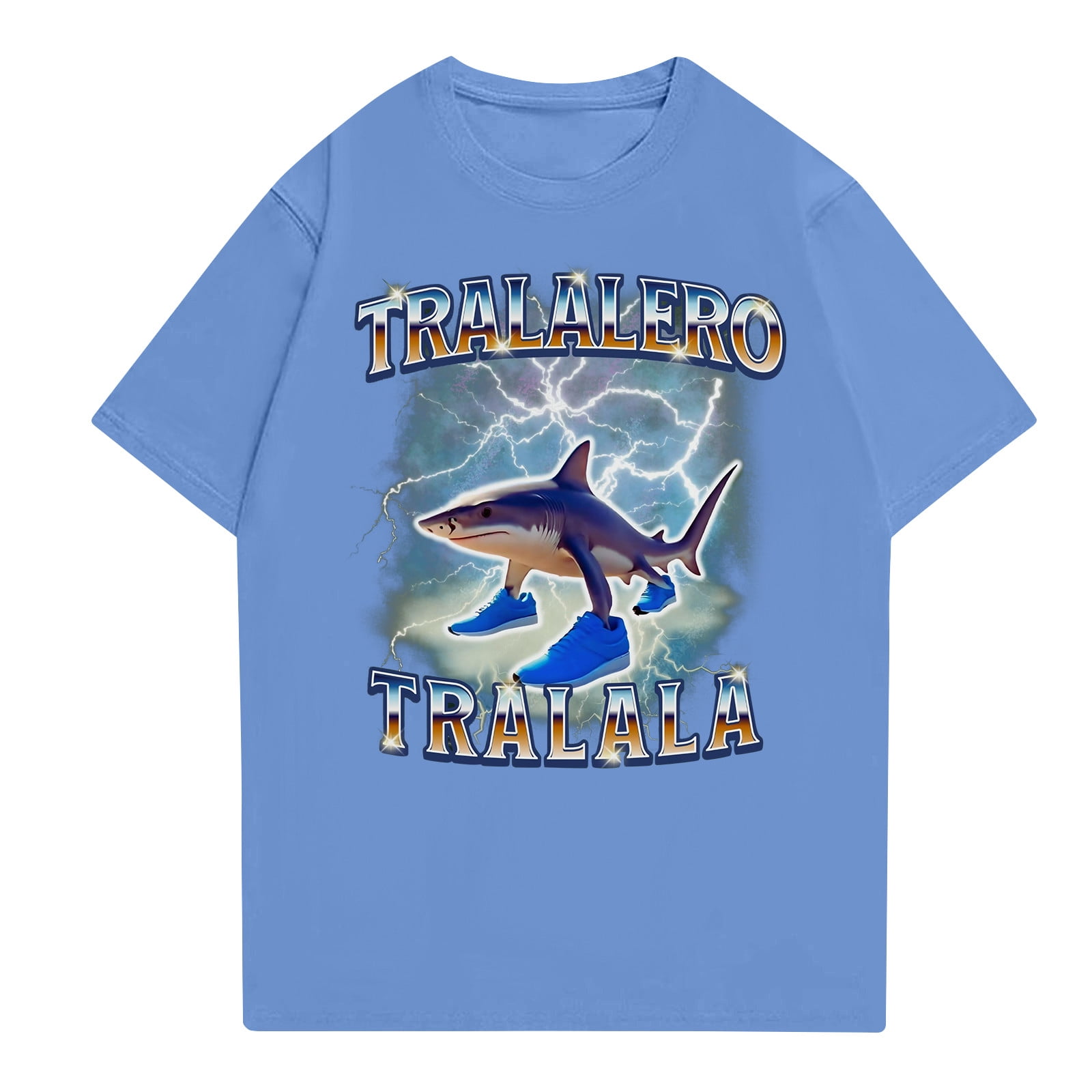 TRALALERO TRALALA Brainrot Italian Brainrot Animals Meme T-Shirt, AI ...